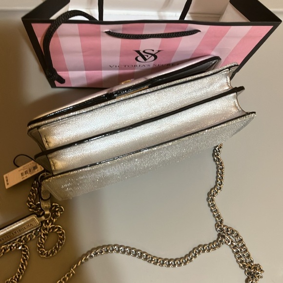 Victoria's Secret | Bags | Victorias Secret Convertible Mini Silver ...
